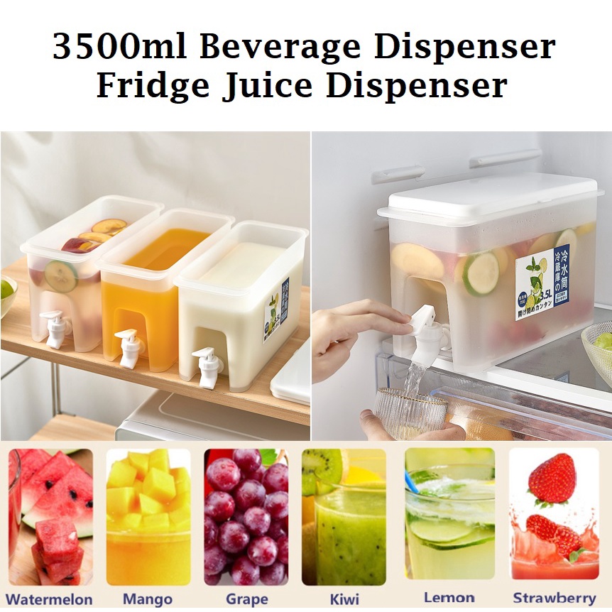 24H Ship* BIG 4L / 3.5L Water Dispenser With Faucet Fruit Juice ...