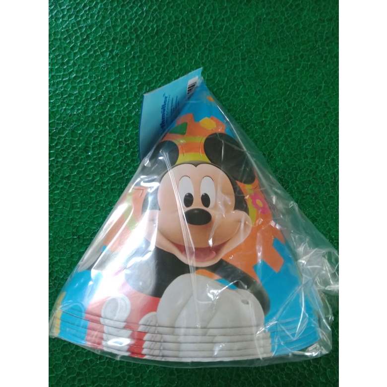 Party-4us Hats MICKEY MOUSE Club House/Kids Birthday Hats 6pcs 250065 ...
