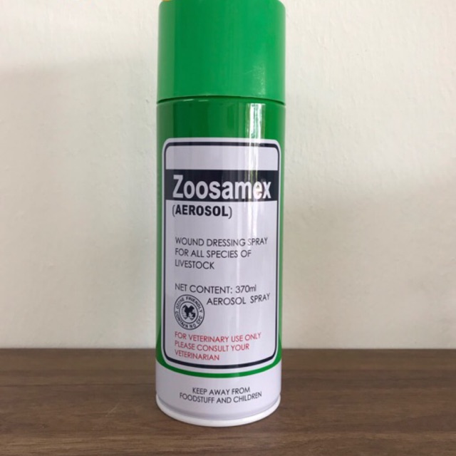 Zoosamex Aerosol Wound Dressing Spray 370ml/ 宠物伤口喷雾 | Shopee Malaysia