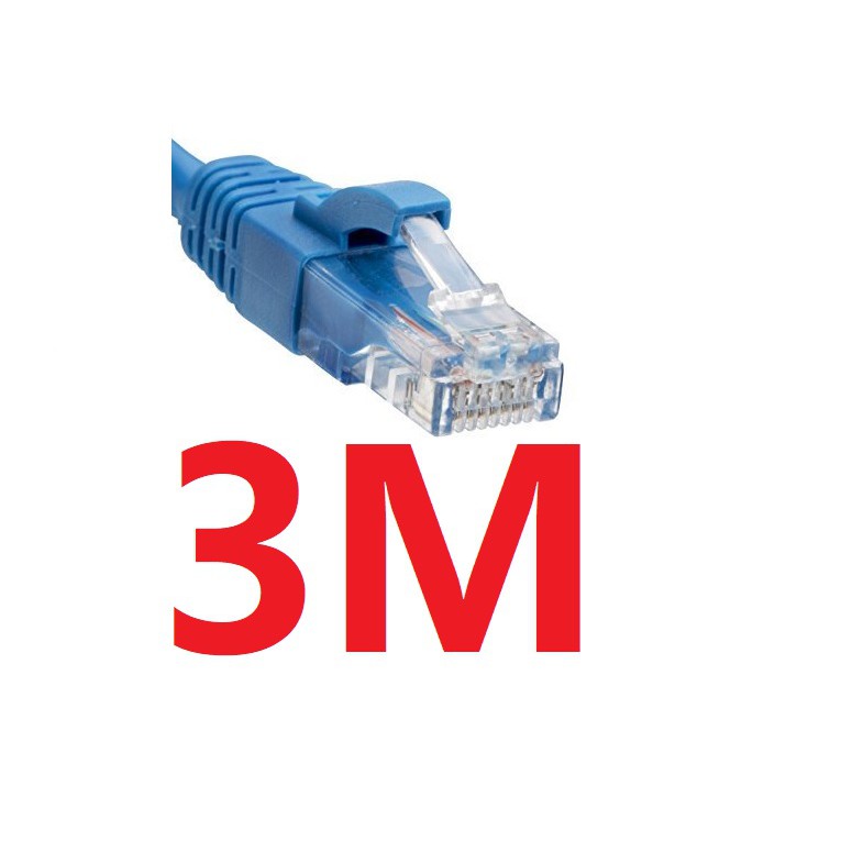 1M/2M/3M/5M/10M/15M/20M/30M/50M/80M/100M CAT6 RJ45 LAN Network Cable ...