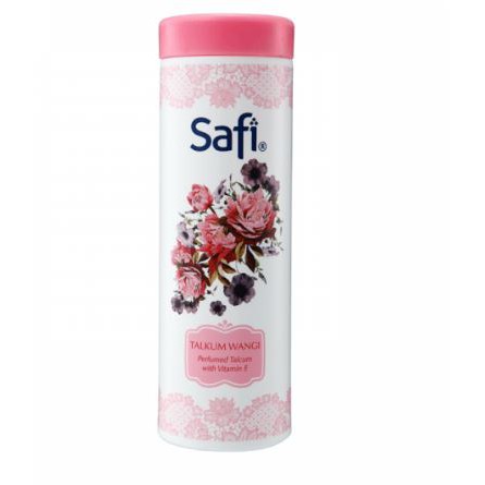 Safi Perfumed Talcum 160g Talkum Wangi Vitamin E Body Powder Bedak ...