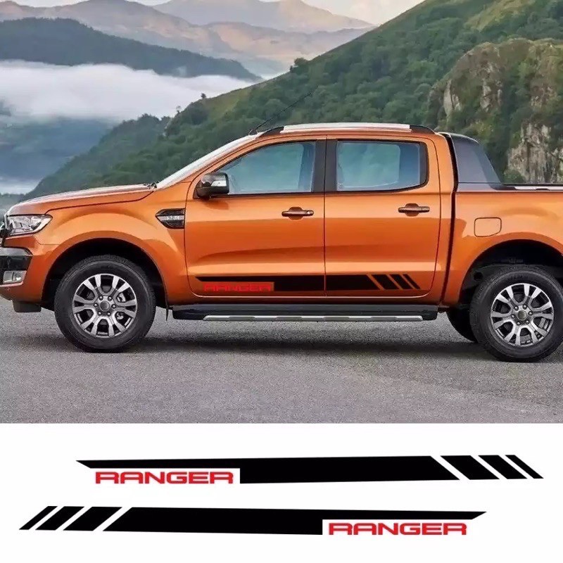 (Ready Stock ) S447# 4x4 Ford Ranger Side Body Sticker | Shopee Malaysia