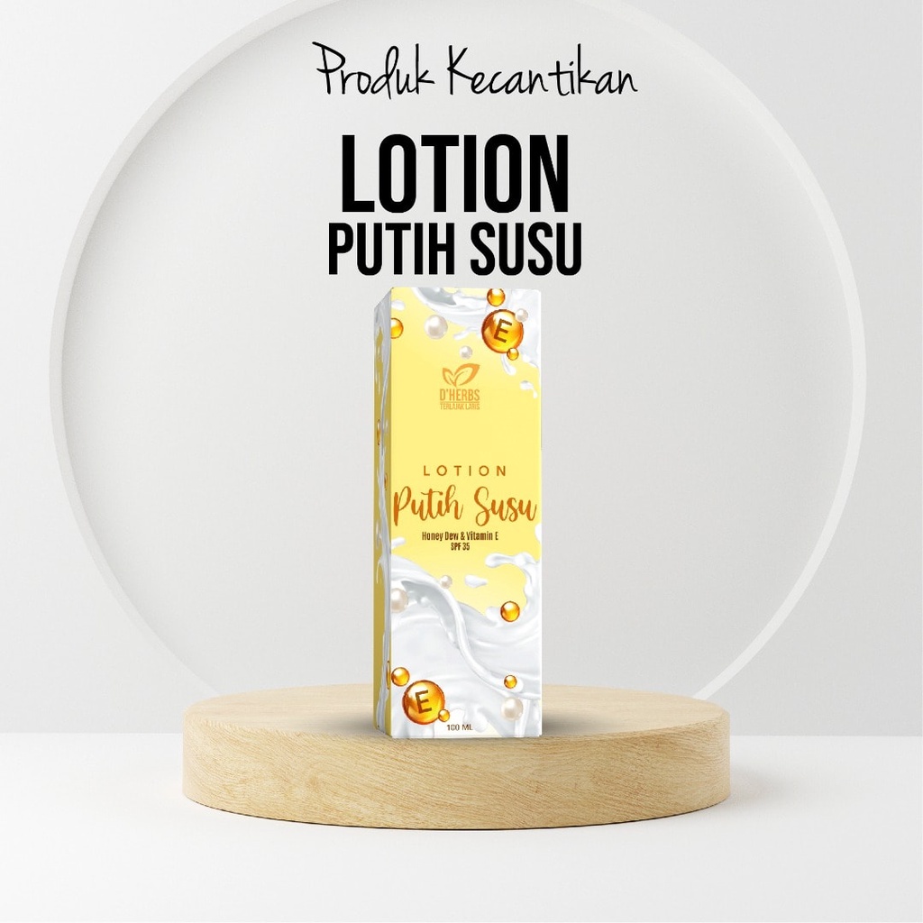 LOSYEN PUTIH SUSU D'HERBS | Shopee Malaysia