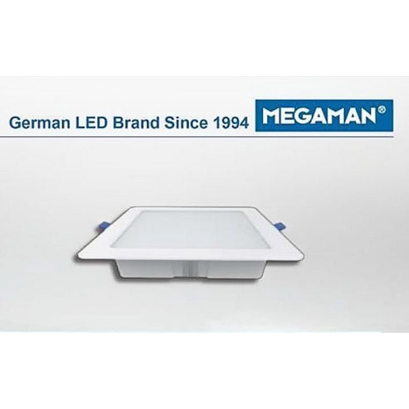 MEGAMAN LED DOWNLIGHT RECESSED SQUARE 9W 12W 15W 24W DAYLIGHT WARMWHITE ...
