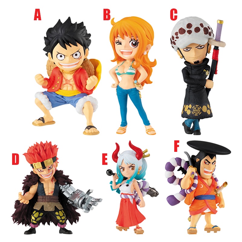 Original Bandai One Piece Luffy Nami Trafalgar D. Law Eustass Kid ...