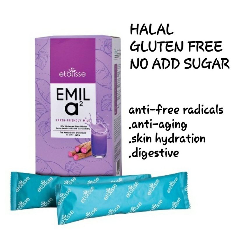 ETBLISSE EMIL a2 Purple Vision Milk 30g x 9's ( exp 06/26) | Shopee ...