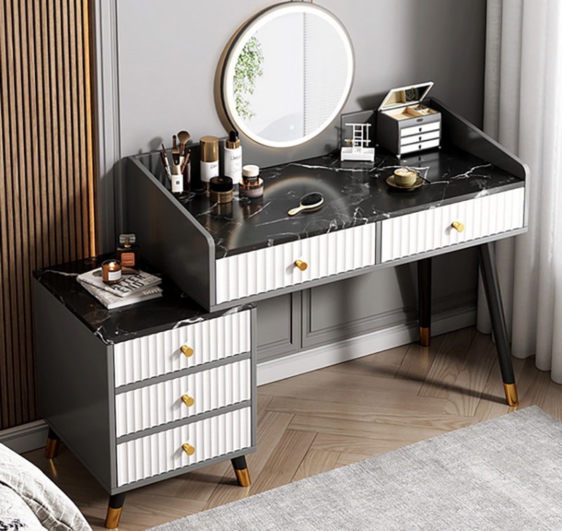 SZT00 Dressing Table Luxury Type with LED Smart Mirror with Multi ...