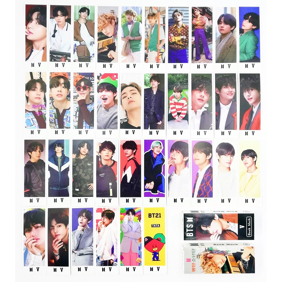 KPOP Bookmark JUNGKOOK JIMIN V BT | Shopee Malaysia