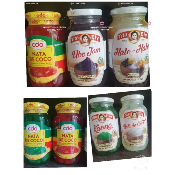 nata de coco ube kaong halo halo from Philippines | Shopee Malaysia