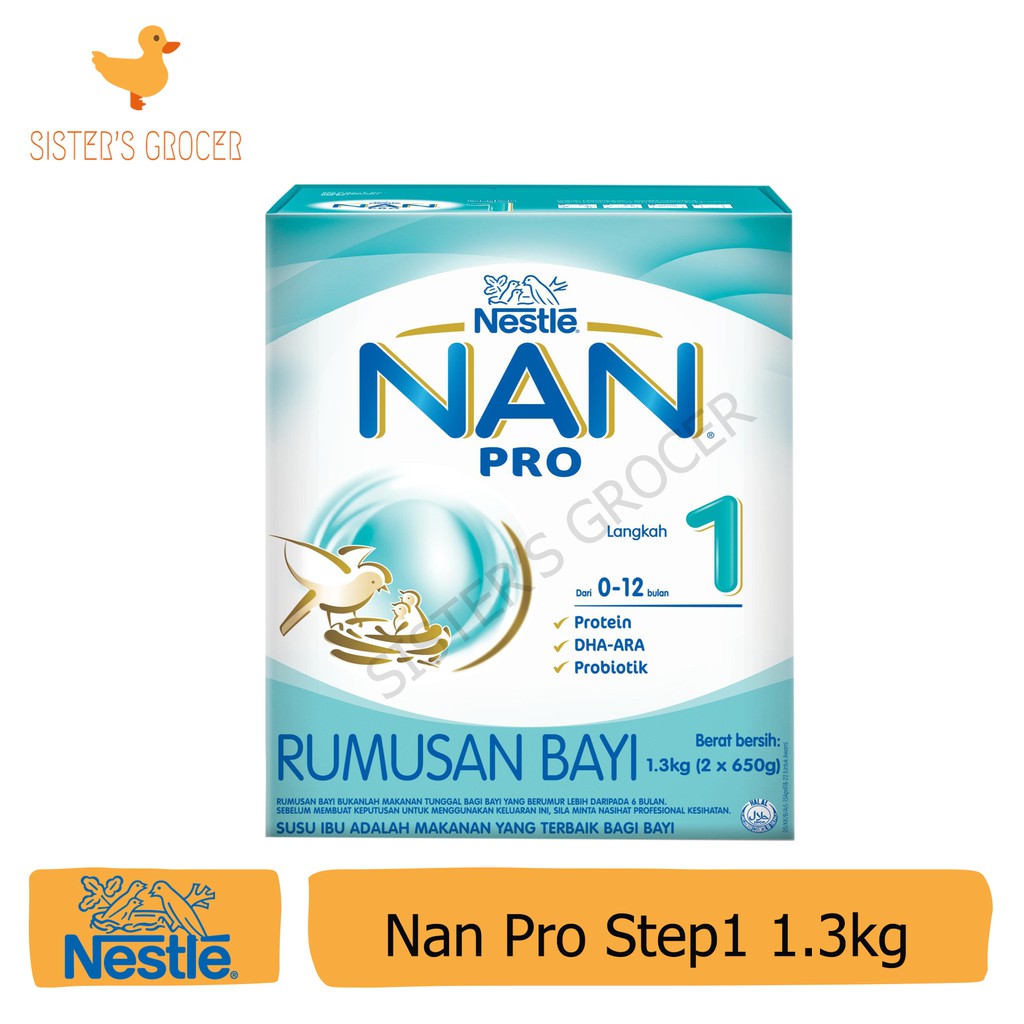 Nestle NAN Step 1 (1.2kg) 0-12 months(New Packing) | Shopee Malaysia