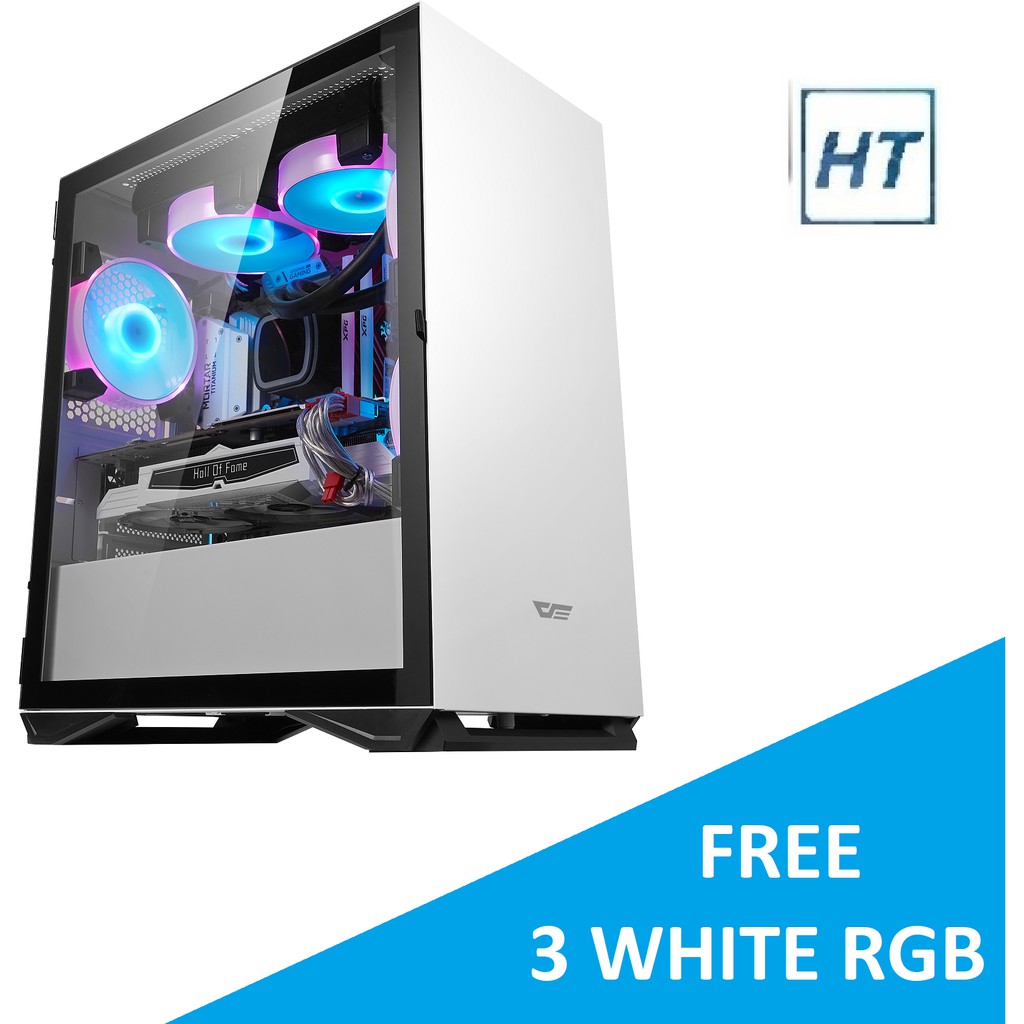 Aigo Darkflash DLM22 MATX Gaming Case (FREE 3RGB FAN ) | Shopee Malaysia