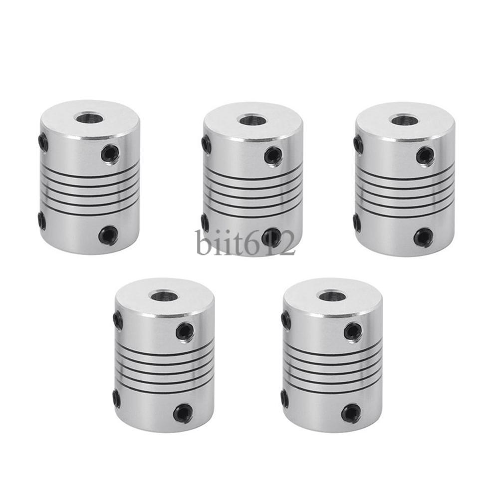 (READY STOCK) 5PCS Flexible Coupling 5mm To 8mm NEMA 17 Shaft Coupler ...