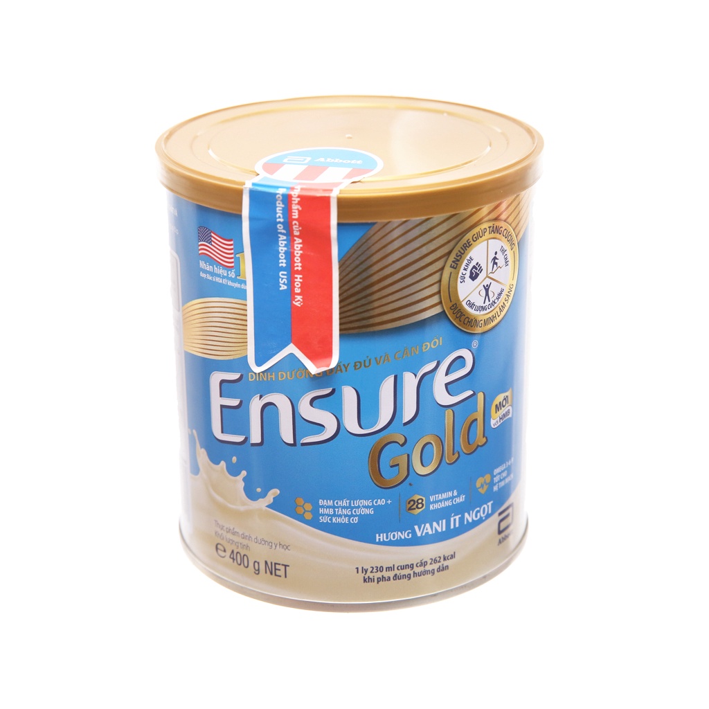 Ensure Gold Abbott Powdered Milk Is Less Sweet 400g | Shopee Malaysia