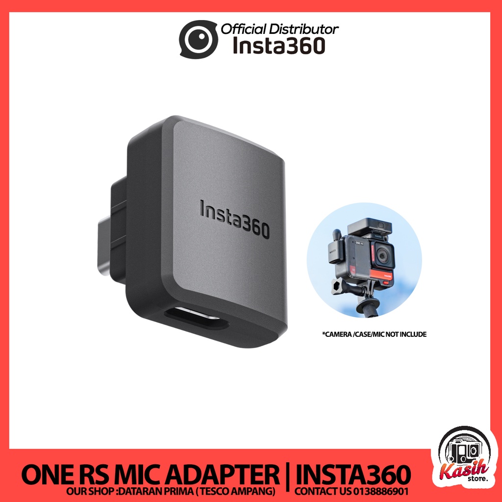 (READY STOCK) - Insta360 ONE RS Mic Adapter | Shopee Malaysia