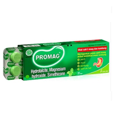 383-PROMAG Obat Sakit Maag Dan Kembung (Gestrik)- 1 box 3 strip 36 ...