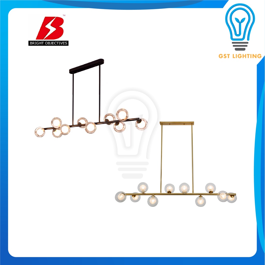 Bright Objectives 13001-10 Modern Decorative Pendant Light | Shopee ...