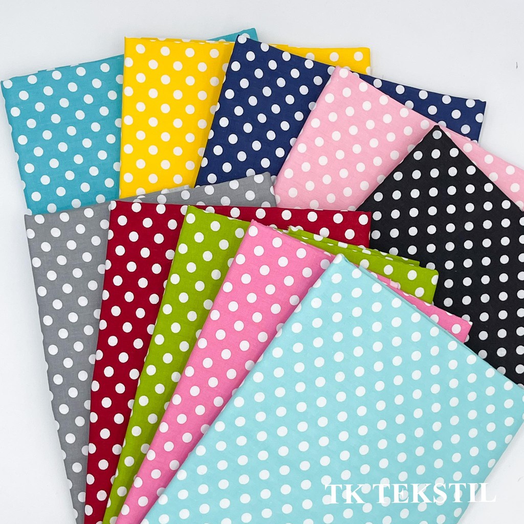 Twill Cotton 60" / Comb Cotton / Kain Cotton Bidang 60 inci(Harga untuk ...