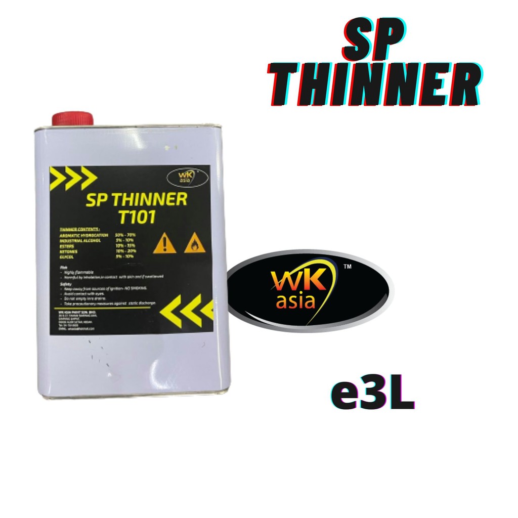 WK SP THINNER e3 LITER & e5 LITER (READY STOCK) | Shopee Malaysia