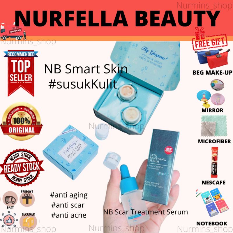 NB SERUM NB SMART SKIN ORIGINAL BY NURFELLA BEAUTY | Shopee Malaysia