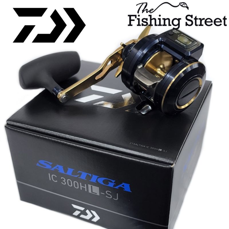 DAIWA SALTIGA IC 300HL-SJ OVERHEAD JIGGING REEL FISHING REELS | Shopee Malaysia