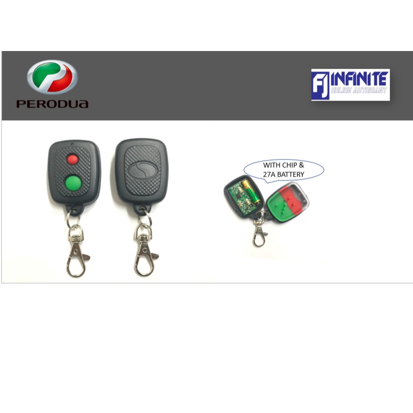 Perodua Kancil Vivia Kelisa Kenari Myvi Alarm Remote Control | Shopee ...