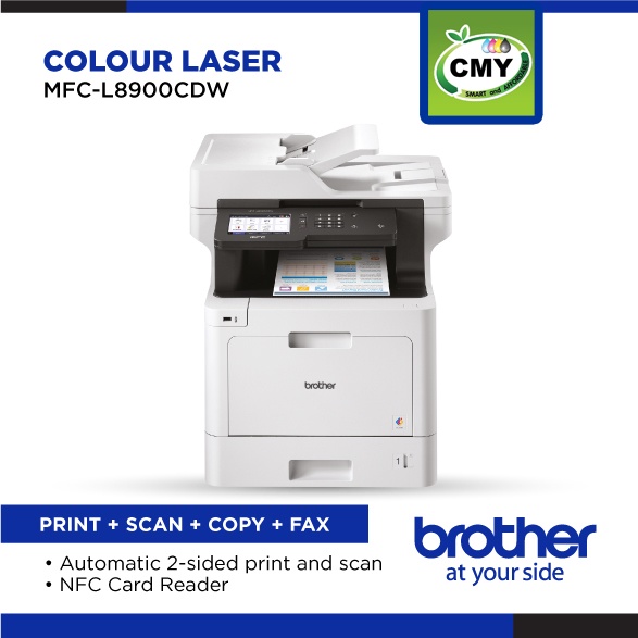 Brother MFC-L8900CDW Color Laser All-in-One Printer Duplex Print Scan Copy Fax Wireless | Shopee ...