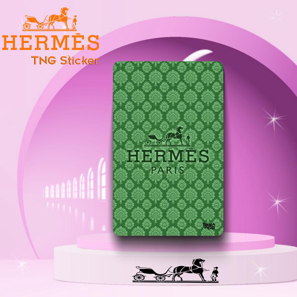 HERMES Tng Sticker - Touch N Go Sticker/Bank Card Sticker Cover ...