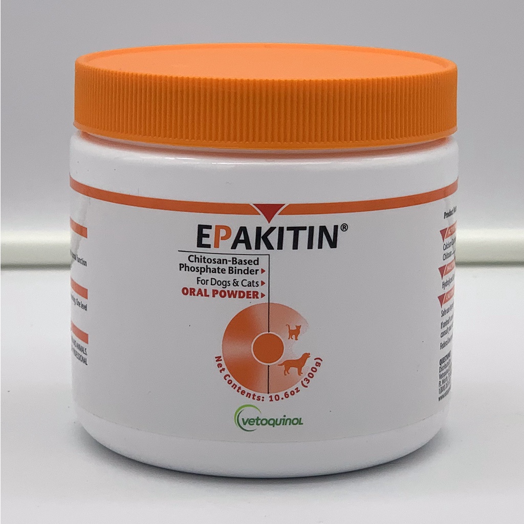 Vetoquinol Epakitin Phosphate Binder Kidney Supplement for Cats & Dogs ...