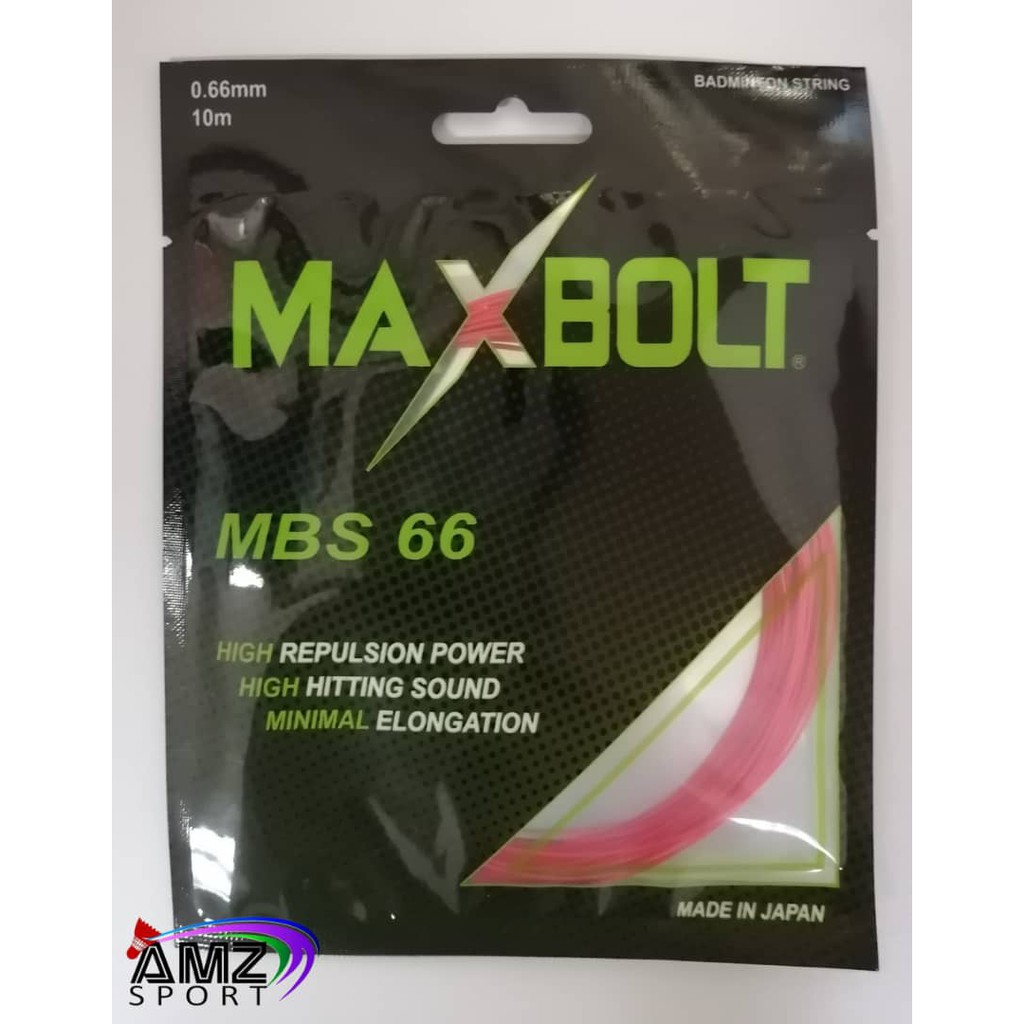 Maxbolt MBS66 MBS 66 BADMINTON STRING | Shopee Malaysia