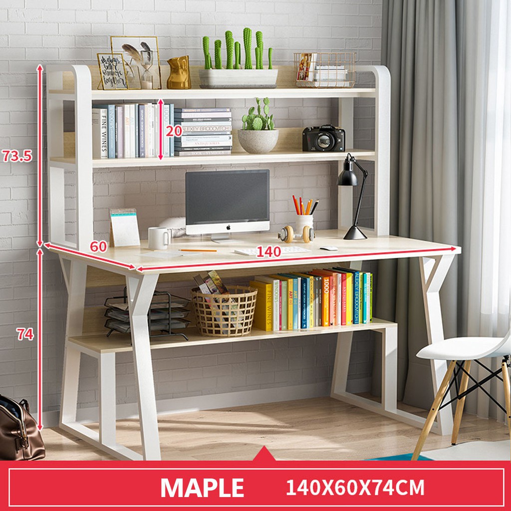 Office Table Modern Simple Computer Desk Home Office Desk With ...