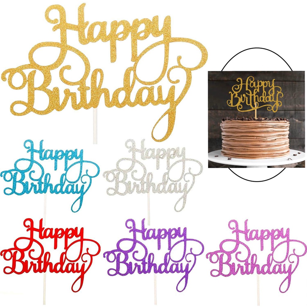 happy birthday cake topper for baby, birthday, birthday, cake topper ...