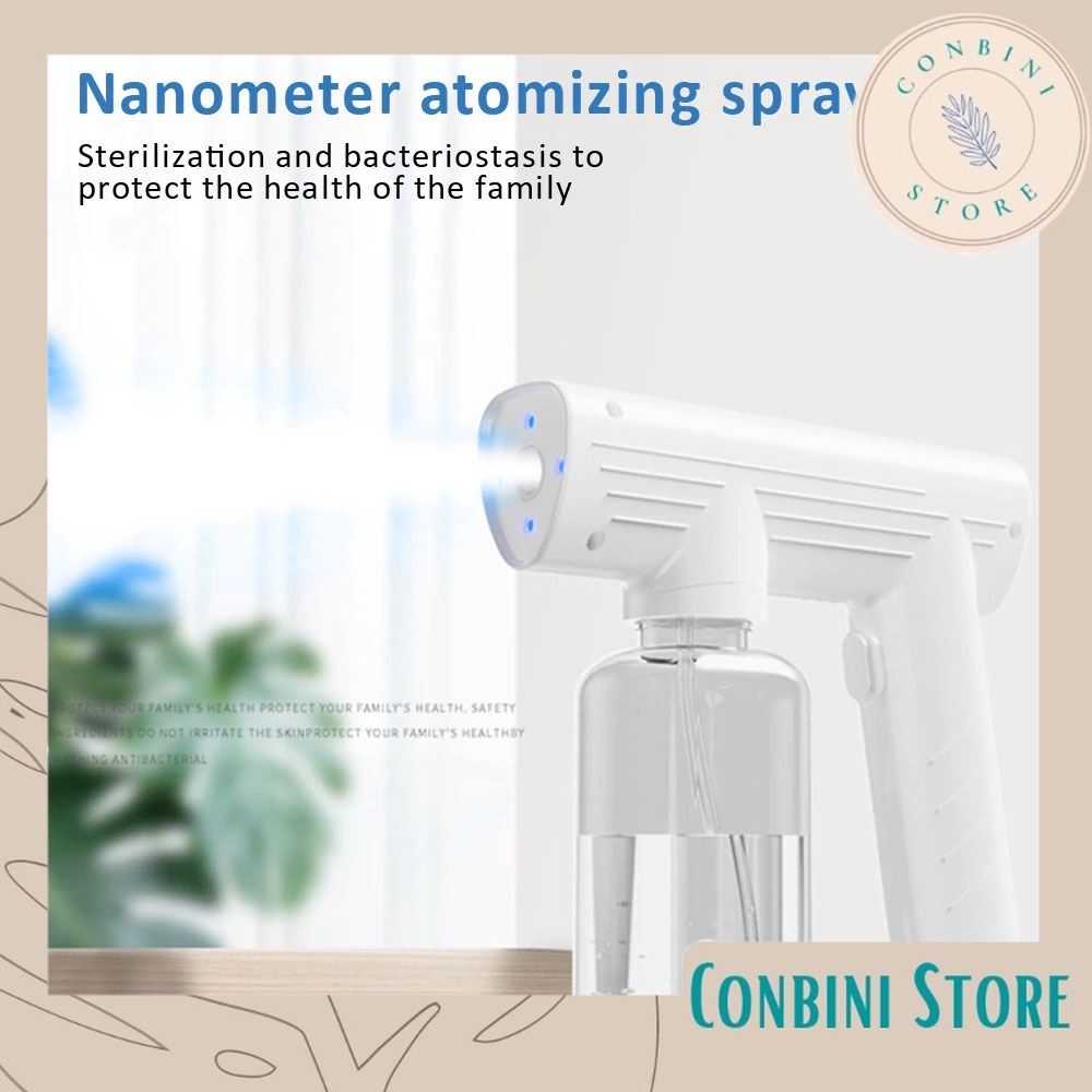 Handheld Disinfection Machine Gun Blue Light Nanometer Disinfection ...