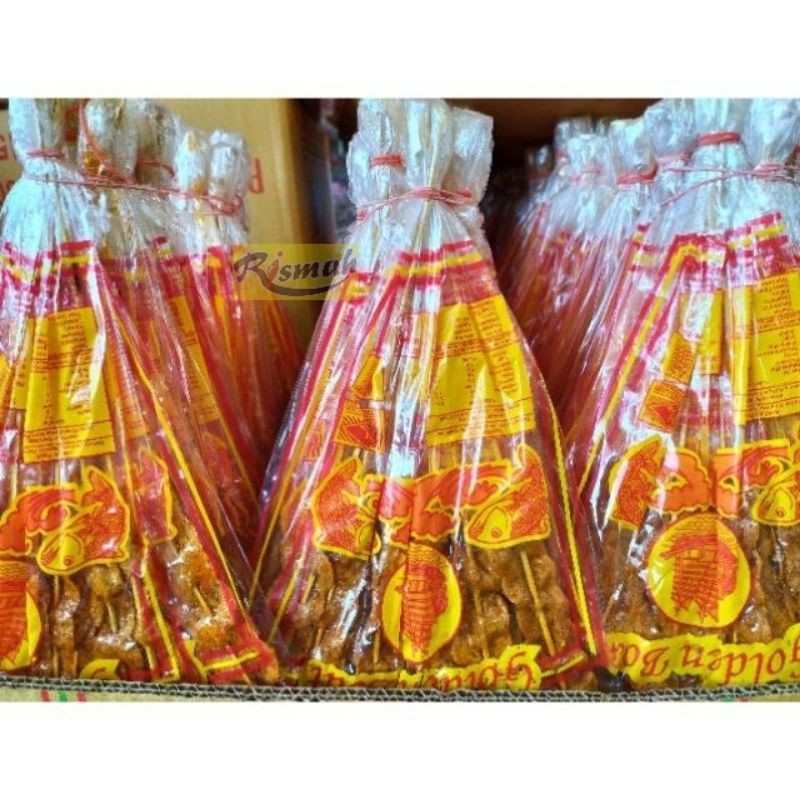 SATAY IKAN LIDI CAP GOLDEN BOAT 1 IKAT ( 4 PACK ) | Shopee Malaysia