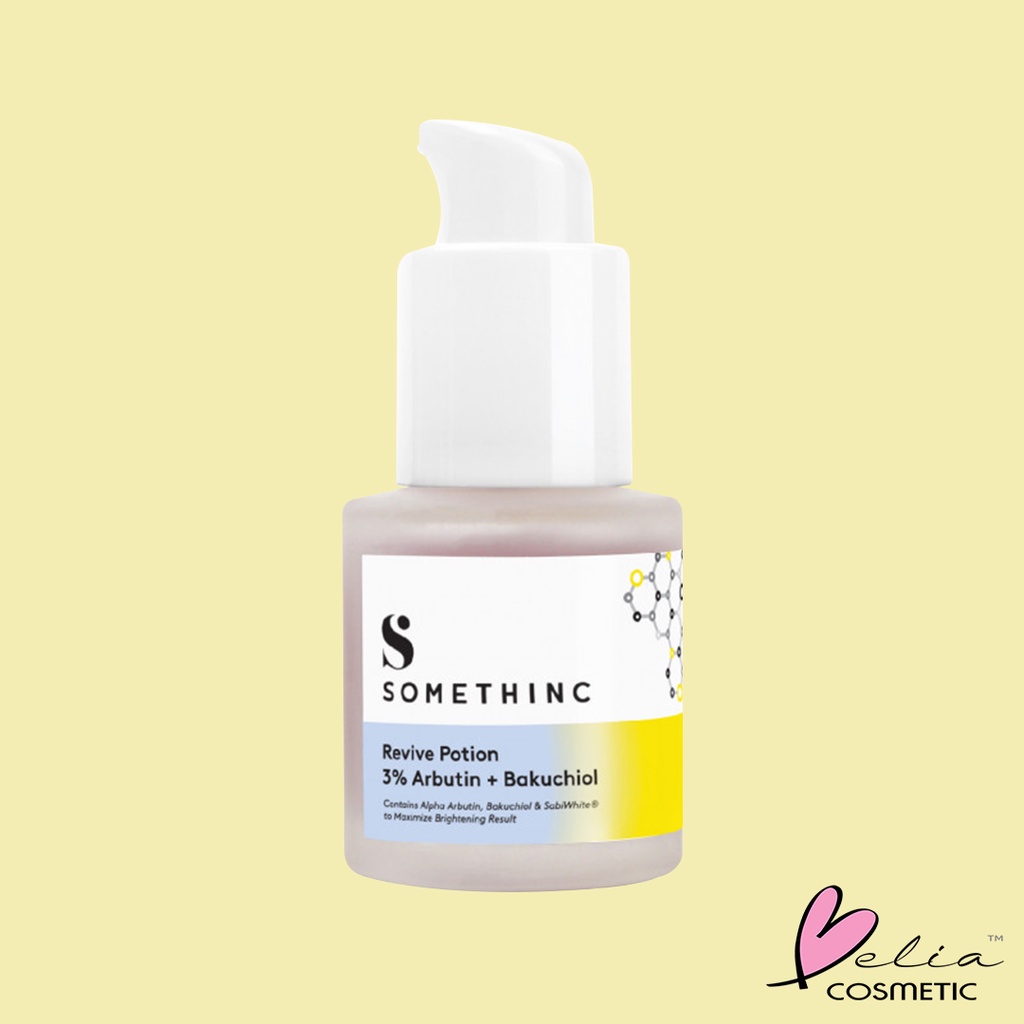 Belia SOMETHINC Serum Revive Potion 3% Arbutin Skin Solver Defender ...