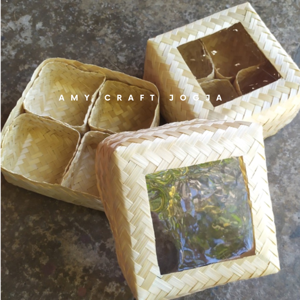 Natural Besek using Mica Separator 20 x 20 cm/Garuda Gudeg Besek ...