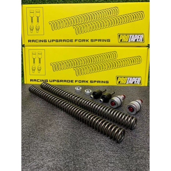 RS150 PROTAPER FRONT FORK SPRING KIT SET with adjuster | Shopee Malaysia