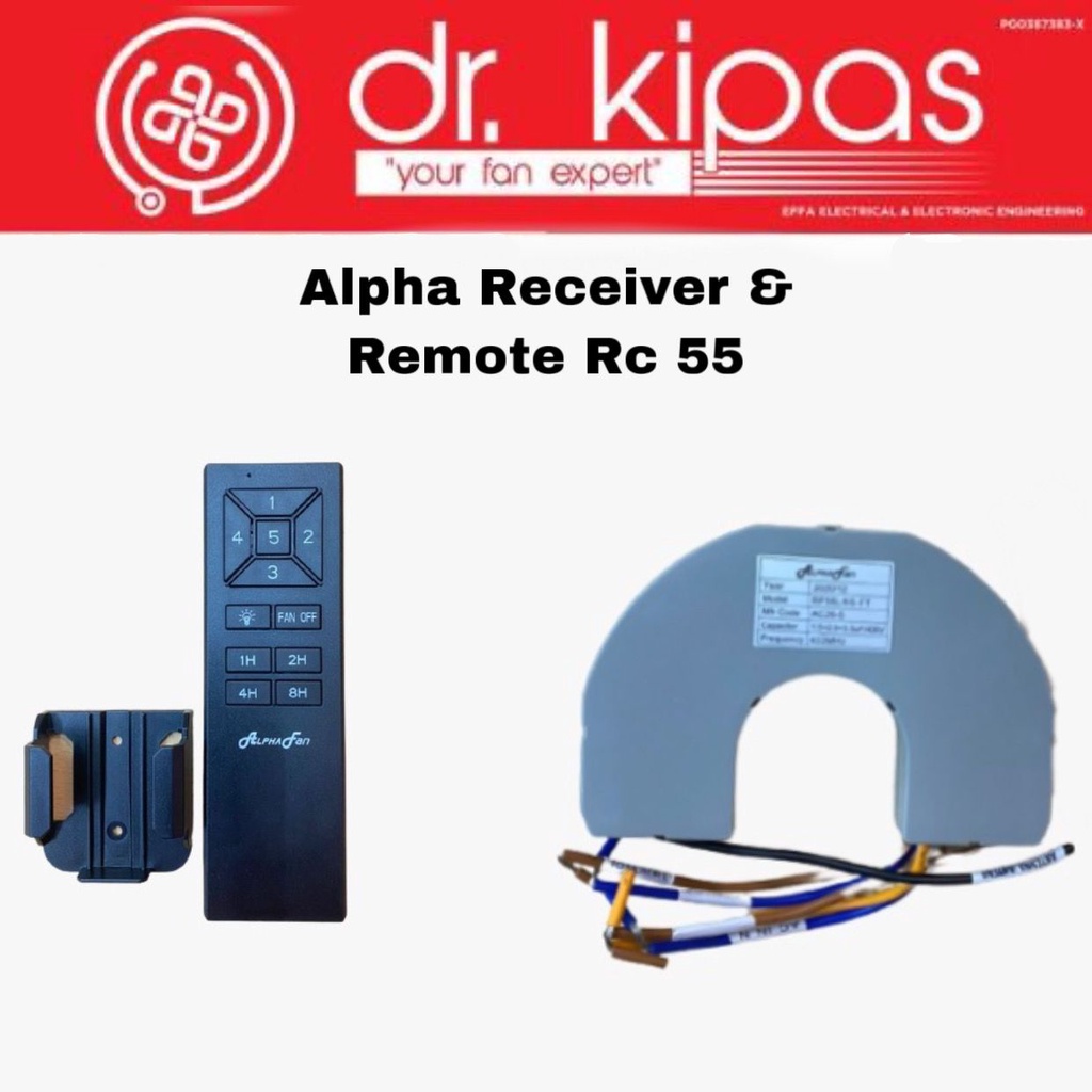 ALPHA Transmitter and Receiver 5 Speed (AF20 Led Single Packing ...