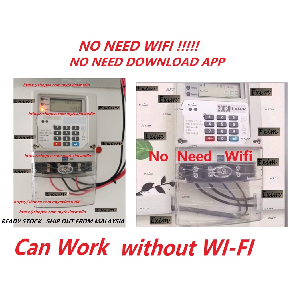 READY STOCK: Airbnb/sublet prepaid Digital Ami Electricity Energy ...