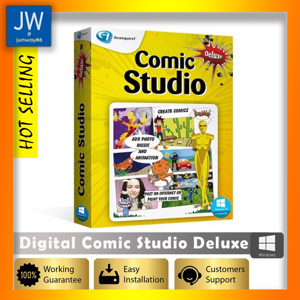 Digital Comic Studio Deluxe 1.0.6 - Full Version (Create and animate ...
