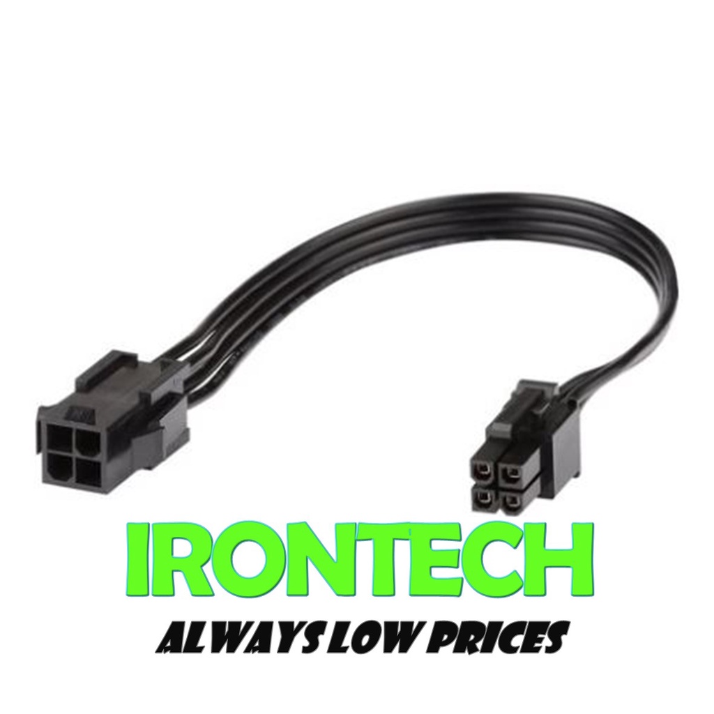 ATX 12V CPU Power Cable 4P Male to 4Pin Female 18AWG 20CM | Shopee Malaysia