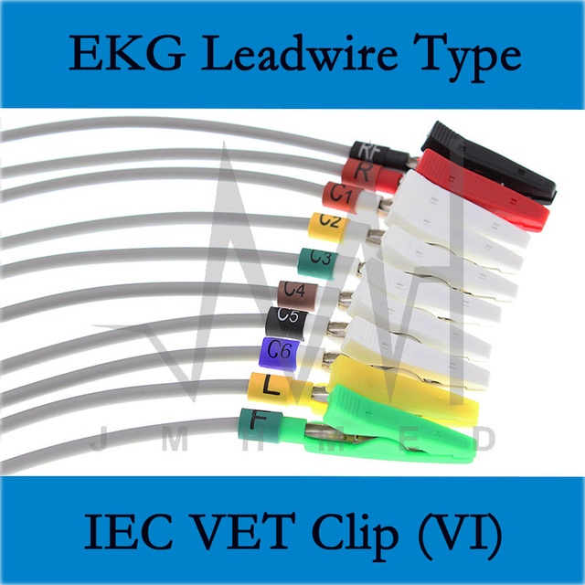 Compatible with Nihon Kohden /Biocare/Comen 1200 1200B/Contec ECG 80A ...
