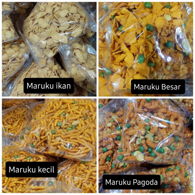 Maruku & kerepek Rangup. Maruku Pagoda. Maruku Ikan. Maruku Besar ...