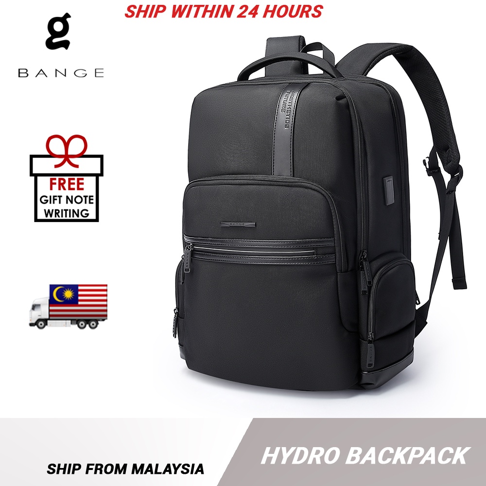 BANGE Hydro Laptop Backpack Multi Compartment (15.6") | Shopee Malaysia