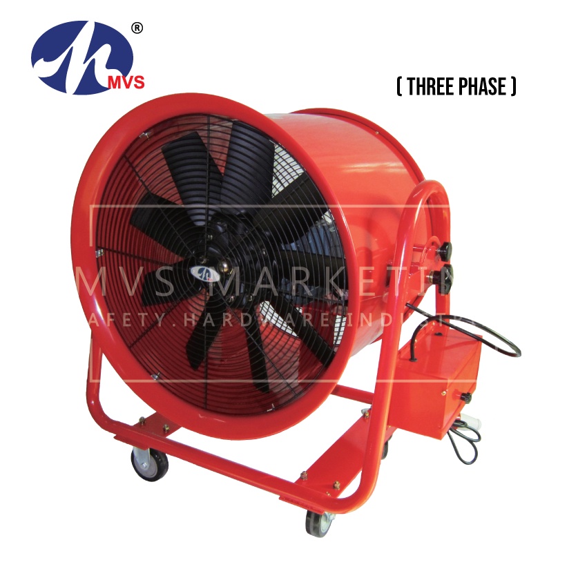 MVS PORTABLE VENTILATOR FAN WITH STAND / INDUSTRIAL SKY DANCER BLOWER ...