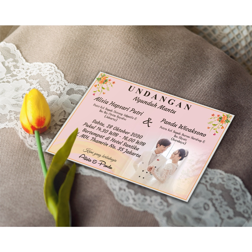 Small Mini Size Invitation For Coffee Custom Design | Shopee Malaysia