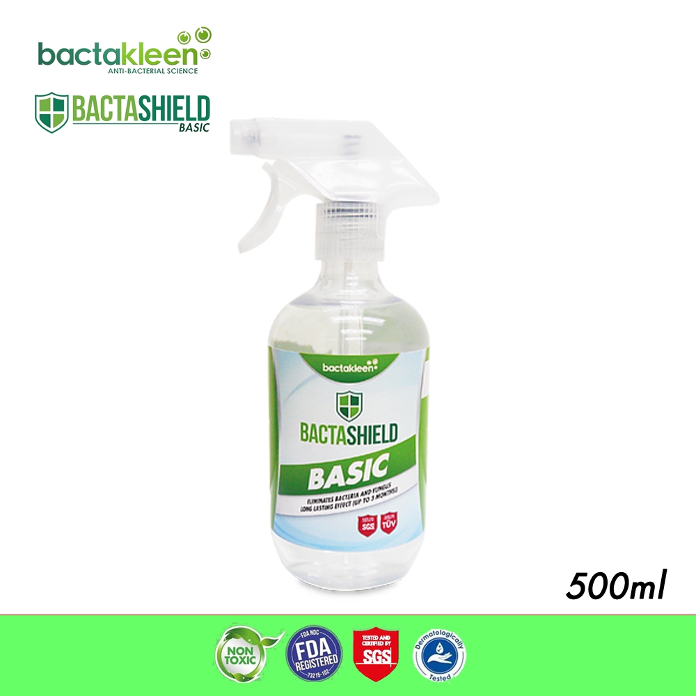 Bactakleen Bactashield Basic Non Toxic Water Based Anti Bacterial and ...