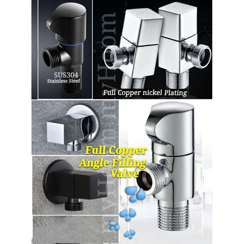 Water Filling Valve with Rotation Sprayer holder. Full copper tap ...