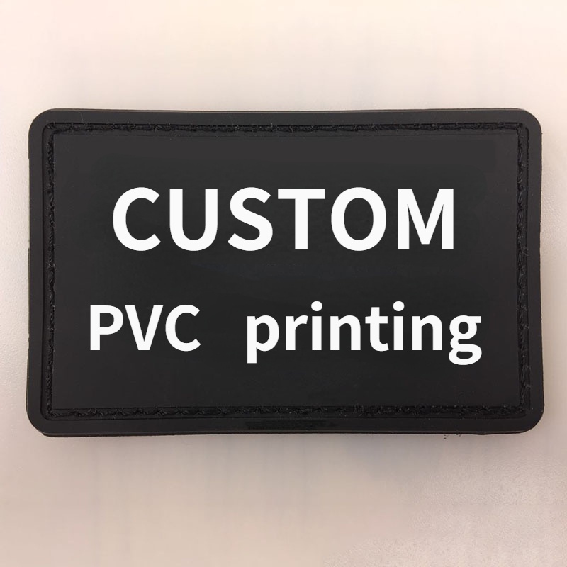 Custom PVC printing/embroidery/patch/armband/velcro/badge DIY PVC ...