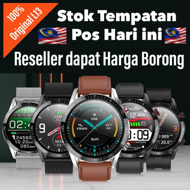 🌈⚡️🇲🇾Ship from KL L13 ⚡️🌈 2020 Hot Model Smart Watch L13 Support iOS ...