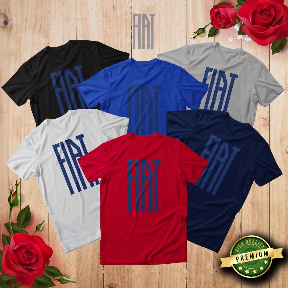 🔥 🔥🔥 READY STOCK !!!!🔥 🔥 🔥 FIAT TSHIRT PREMIUM UNISEX FASHION 100% ...